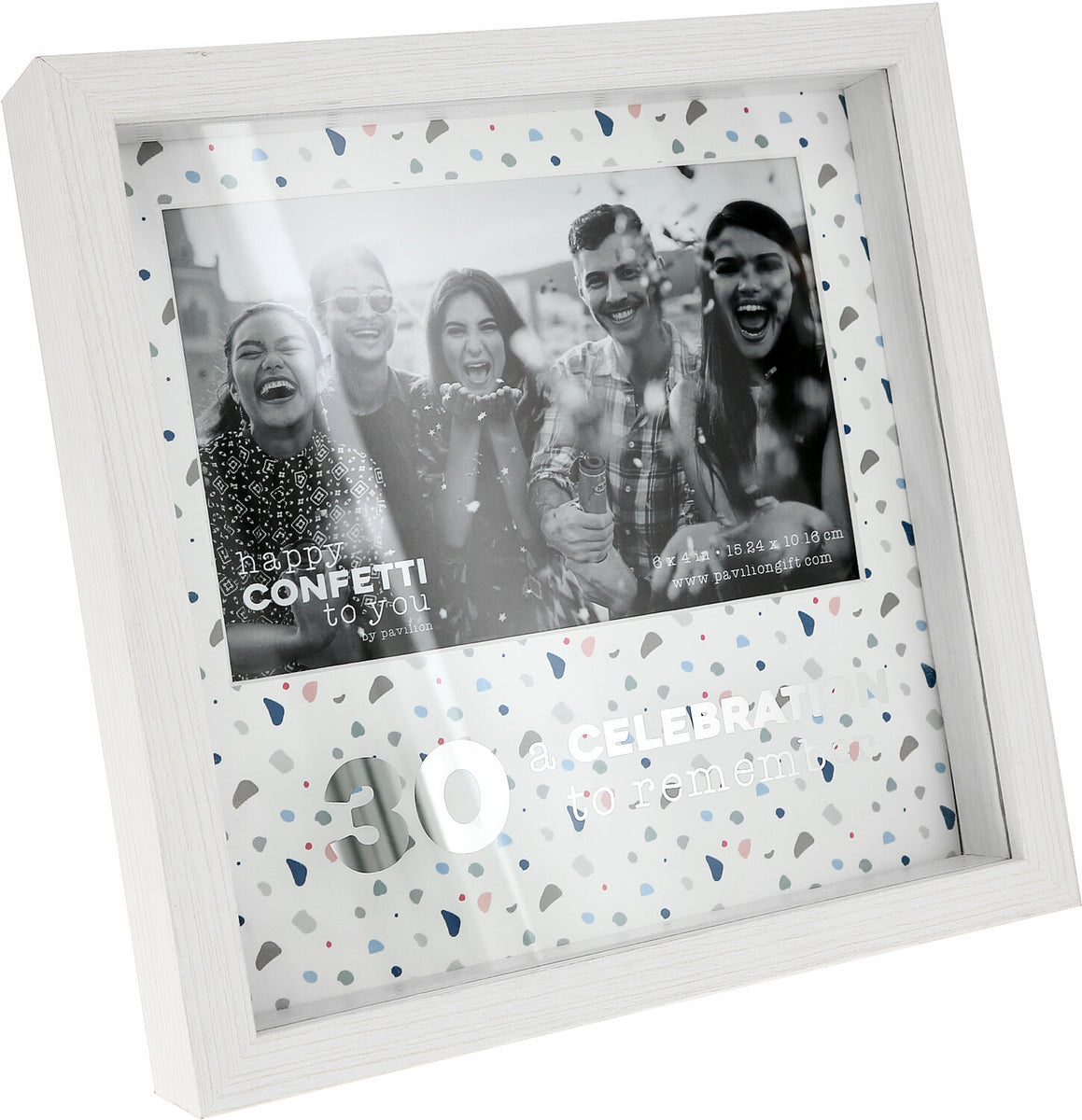 30TH BIRTHDAY SHADOW BOX FRAME – BLACK TIE GIFTS