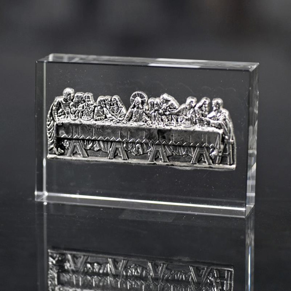 THE LAST SUPPER MINI CRYSTAL FIGURINE – BLACK TIE GIFTS